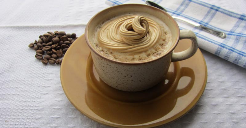 Crema de cafe, un postre ideal para una tarde de domingo